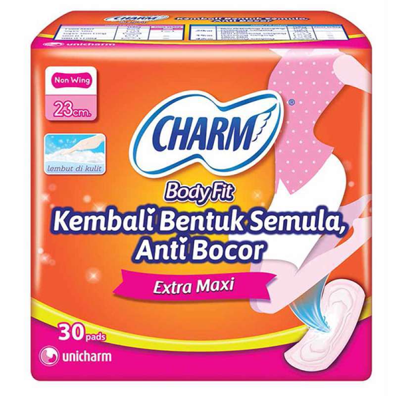 Jual CHARM BODYFIT EXTRA MAXI 30 PCS di Seller Hypermart Online Cinere ...