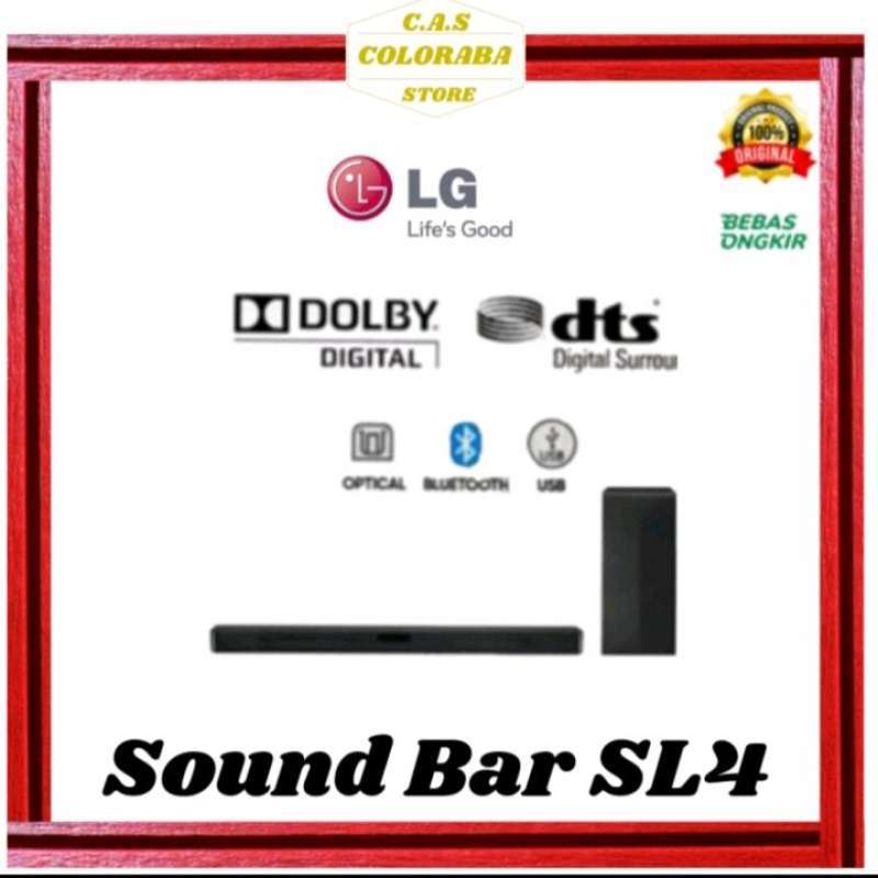 Promo Lg Soundbar Sl4 Wireless Subwoofer | Lg Soundbar Wireless Sl4 ...