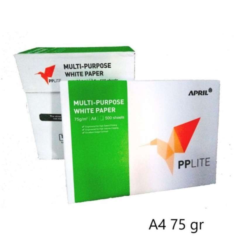 Jual Kertas Hvs Pp Lite Kertas Fotocopy A4 75gr 1 Ream 500 Lembar