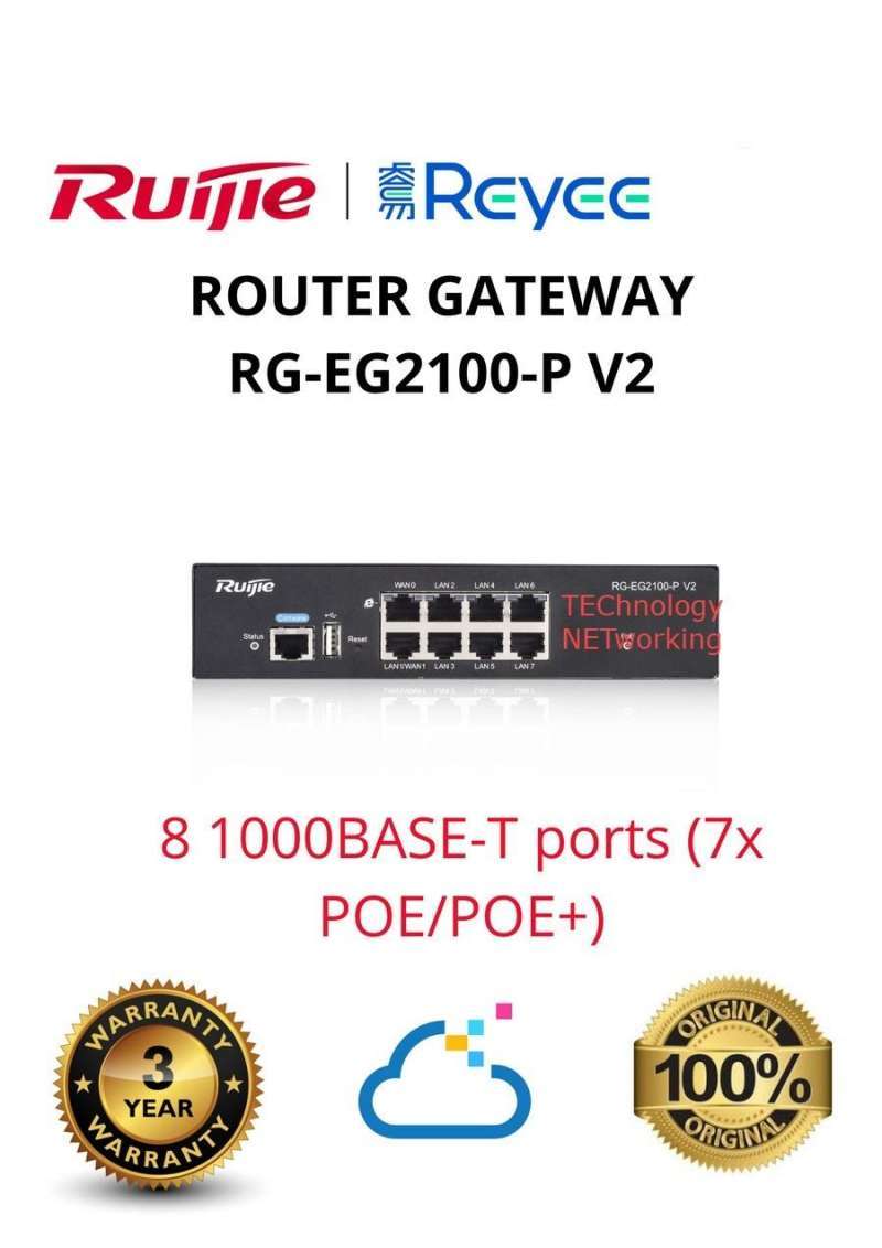 Jual Ruijie RG-EG2100-P V2 : Next Generation Unified Security Gateway ...