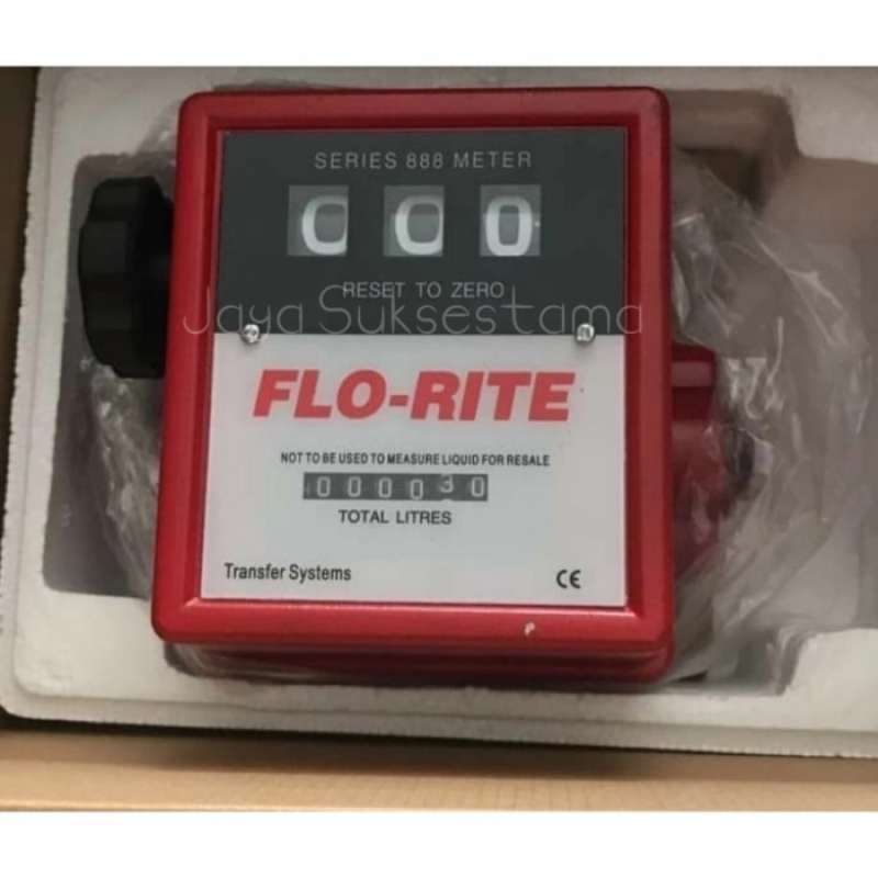 Promo Flow Meter Solar 1 Inch 3 Digit Set Fitting - Meteran Solar / Oli ...
