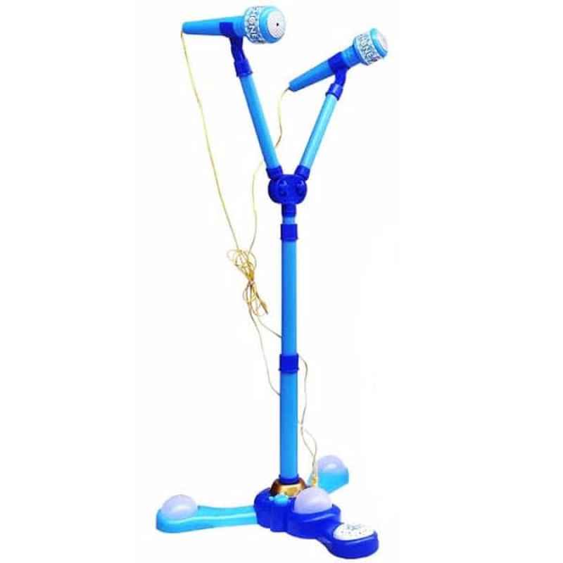 Jual OEM Karakter Doraemon Microphone Double Mic Mainan Anak - Biru di ...