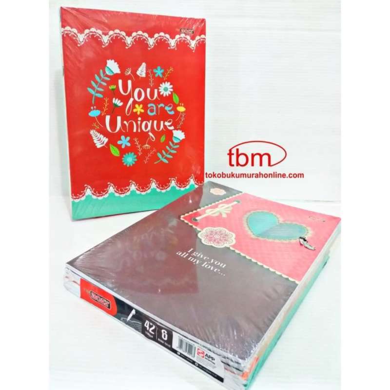 Jual BUKU TULIS 42 BIG BOSS PACK ISI 6 / BUKU TULIS BIG BOSS SIDU di ...