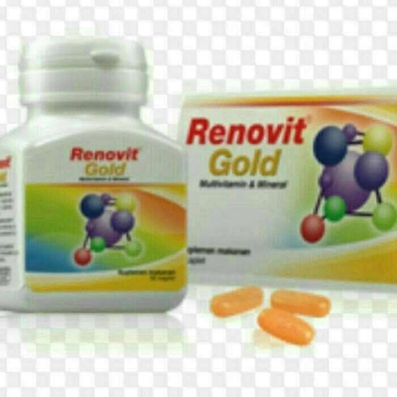 Jual RENOFIT GOLD UNTUK USIA 50+ isi 30 tab di Seller Miyustore - Tugu ...