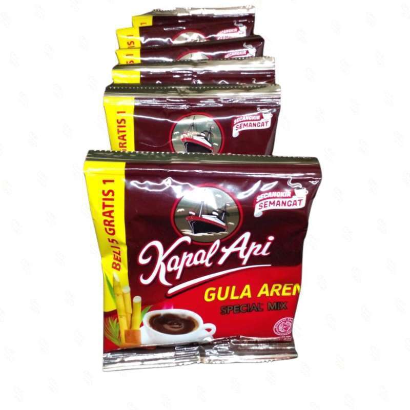Jual Kapal Api Mix Gula Aren 23gr - Renceng Isi 10 Sachet di Seller ...