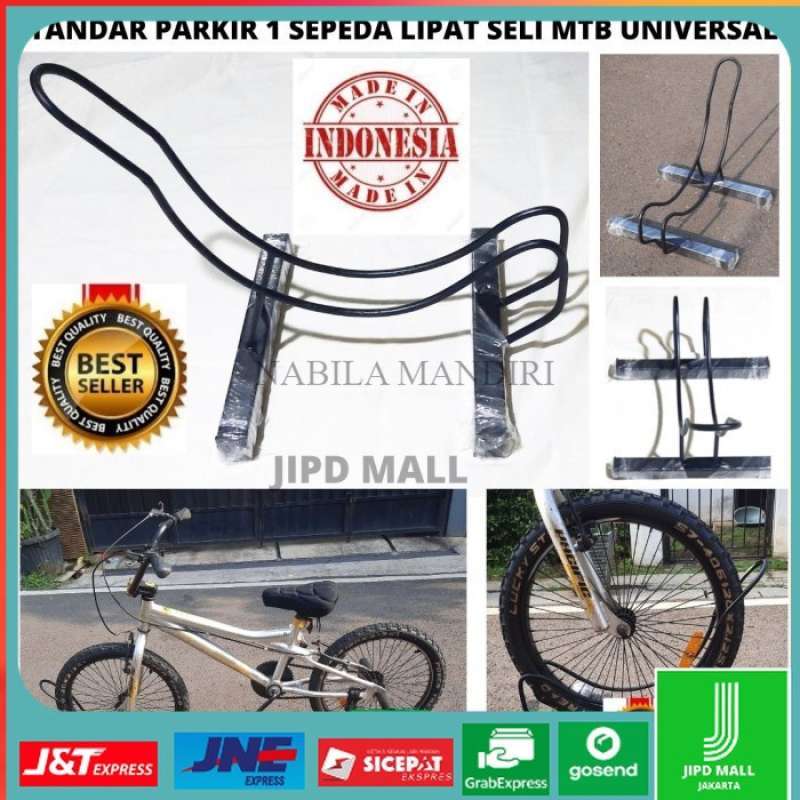 Promo Standar Parkir 1 Sepeda Lipat Seli Universal Bike Stand Paddock ...