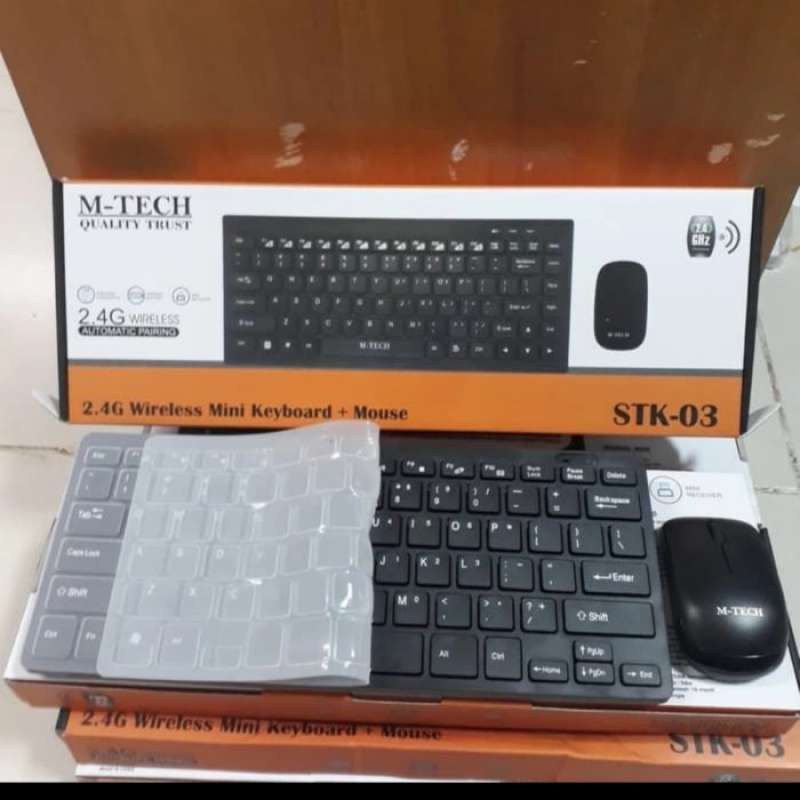 Jual Keyboard Wireless Mouse Wireless Mini M-Tech STK-03 M-Tech Stk03 ...