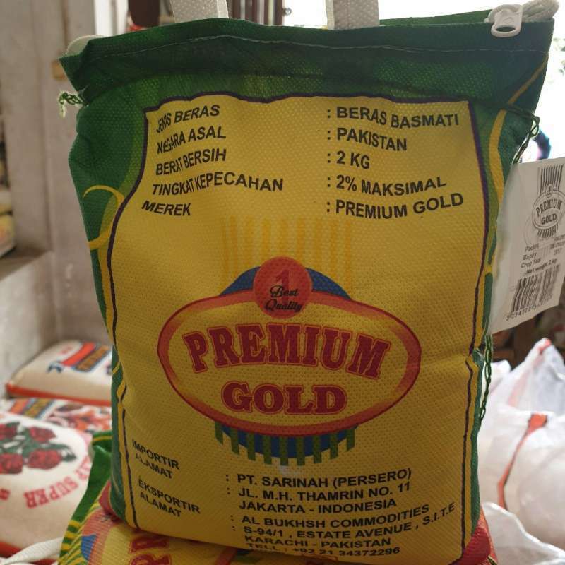 Jual Premium Gold Premium Gold Basmati Beras [1 Kg/ Kemasan Repack] Di ...