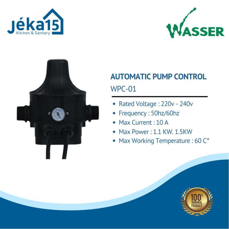 Jual Automatic Pump Control Wasser Original Murah - Harga Diskon Juni ...