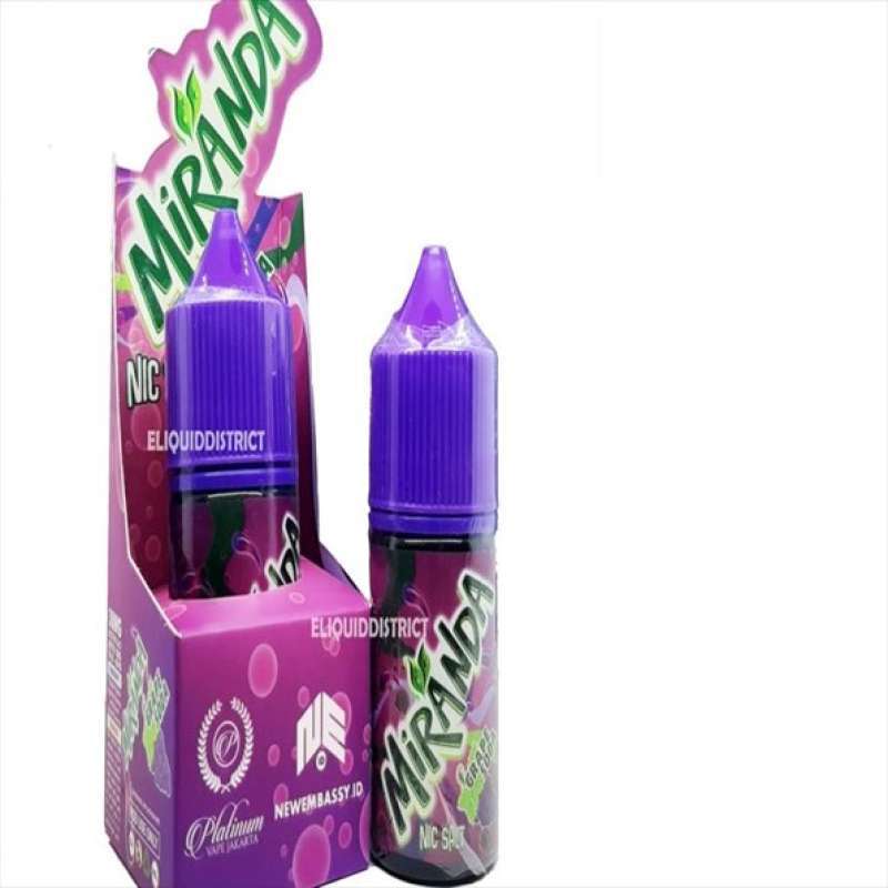 Jual Miranda Grape Soda Salt Nic 30ml 30mg Di Seller Nnvape ...