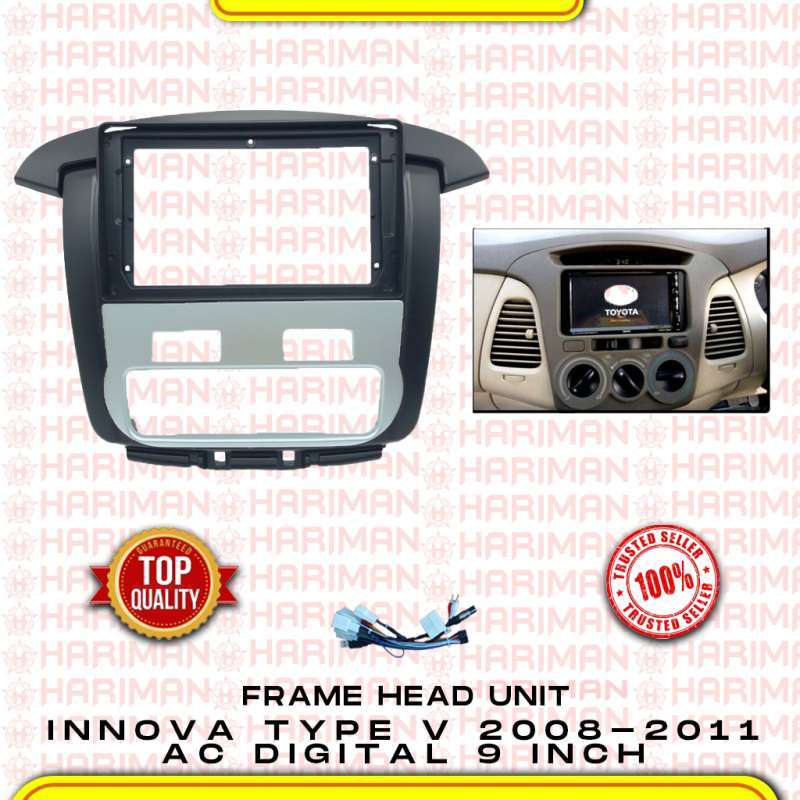 Jual FRAME HEAD UNIT INNOVA TYPE V 2008-2011 AC DIGITAL 9 INCH di ...