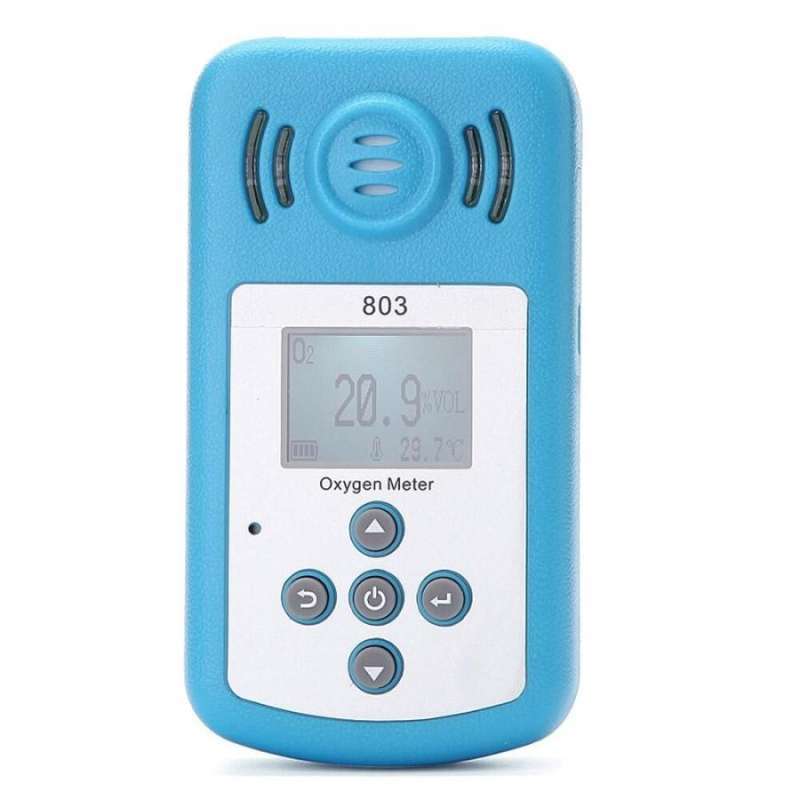 Jual Oxygen Meter Portable Oxygen O2 Concentration Detector With Lcd Displ Di Seller Khalid