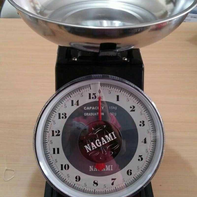 Promo Timbangan Analog (Dial Spring Scale) Nagami 15 Kg Diskon 11% di ...