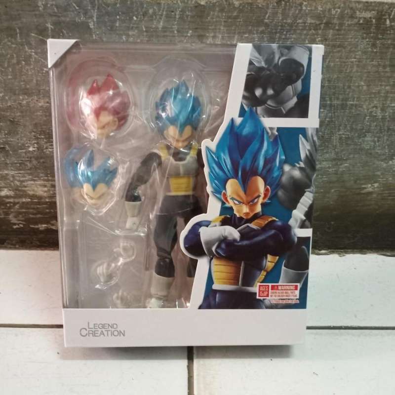Jual SHF guard Figure Dragon Ball Super Saiyan Blue Vegeta di Seller Hobbysportstore - Jelambar ...