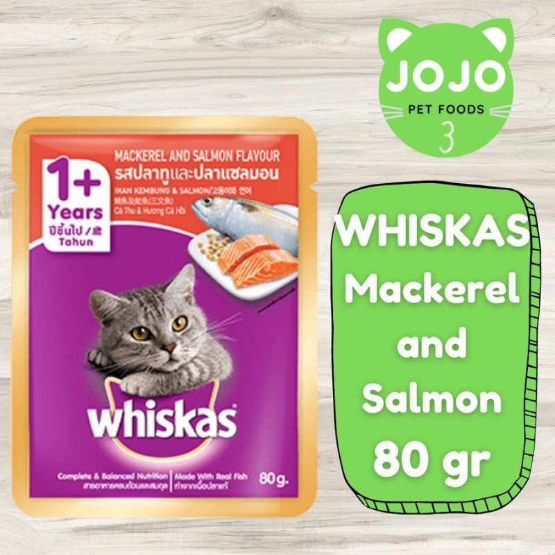 Jual Whiskas Pouch Sachet 80gr di Seller JOARA - Kebun Jayanti-2, Kota ...