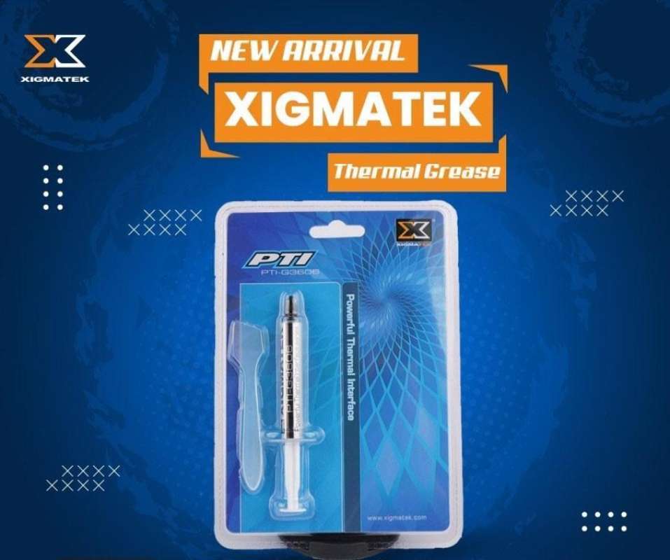 Jual PASTA PROCESSOR THERMAL PASTE XIGMATEK PTI G-3606 (ORIGINAL) di ...