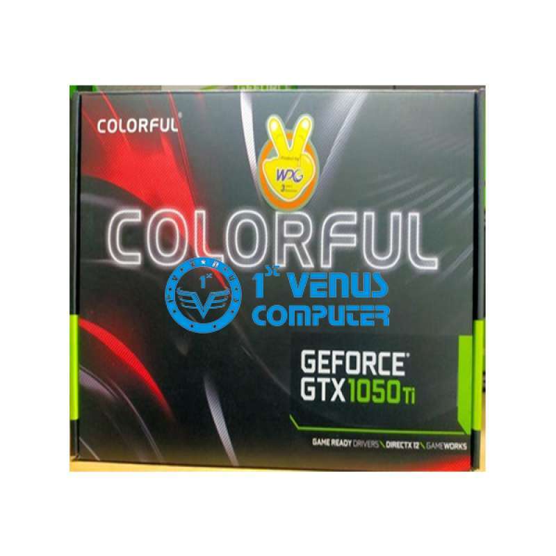 Promo VGA CARD COLORFUL NVIDIA GeForce GTX 1050 TI 4GB/VGA02-CLR Diskon ...