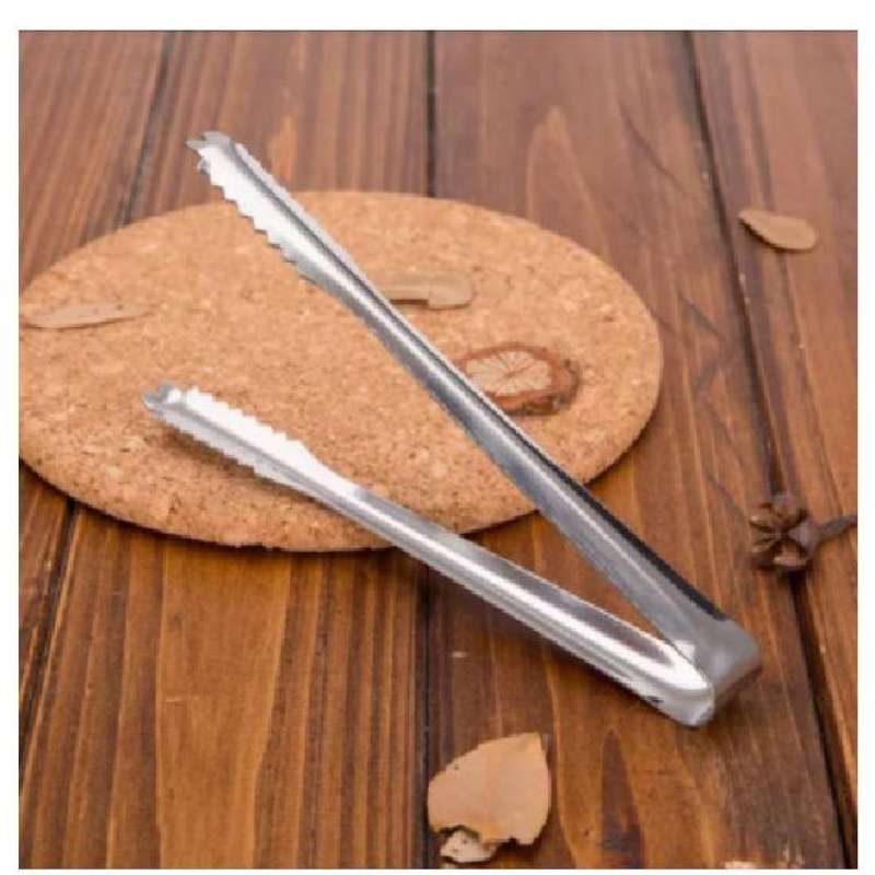 Jual Jepitan atau Alat capit Es Batu stainless 17cm di Seller Ruby ...