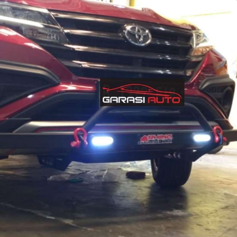 Jual Tanduk Depan Mobilio Brv Bumper Guard Towing Bar Rhino Besi No Arb ...
