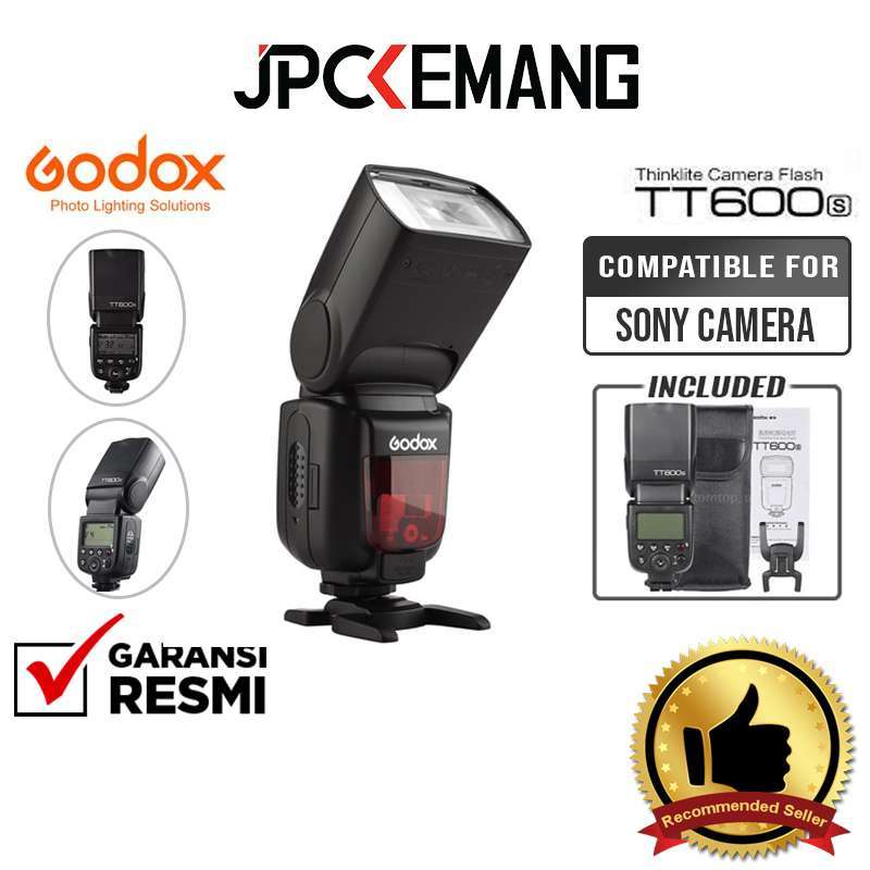 Jual Jpc Kemang Godox Tt600-s / Tt-600 Sony Thinklite Camera Flash ...