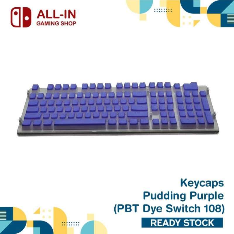 Jual Pudding Keycaps Mechanical Keyboard Full Size PBT 108 Key di ...