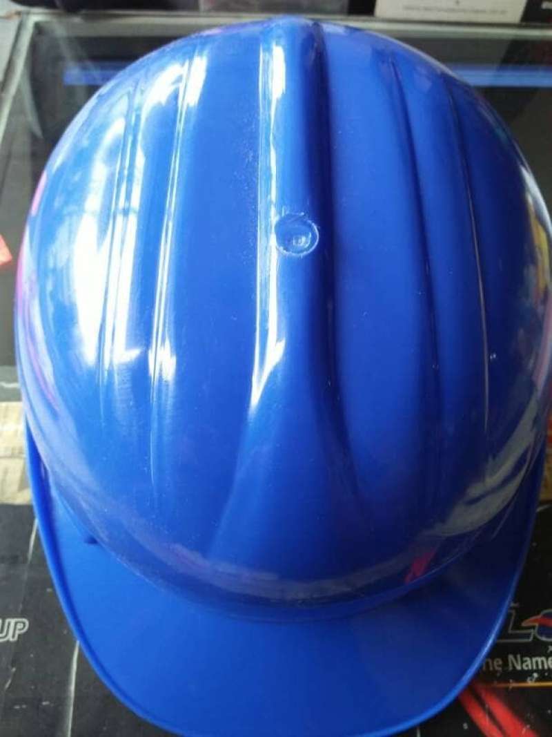 Promo TOPI PROYEK/ HELM PROYEK/SAFETY HELM/TOPI TUKANG BANGUNAN BIRU ...