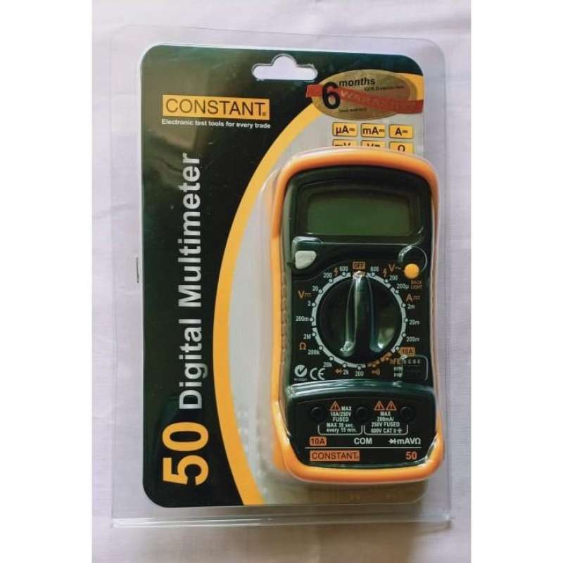 Jual Multimeter Digital Constant Original, Murah & Diskon Juni 2024 ...