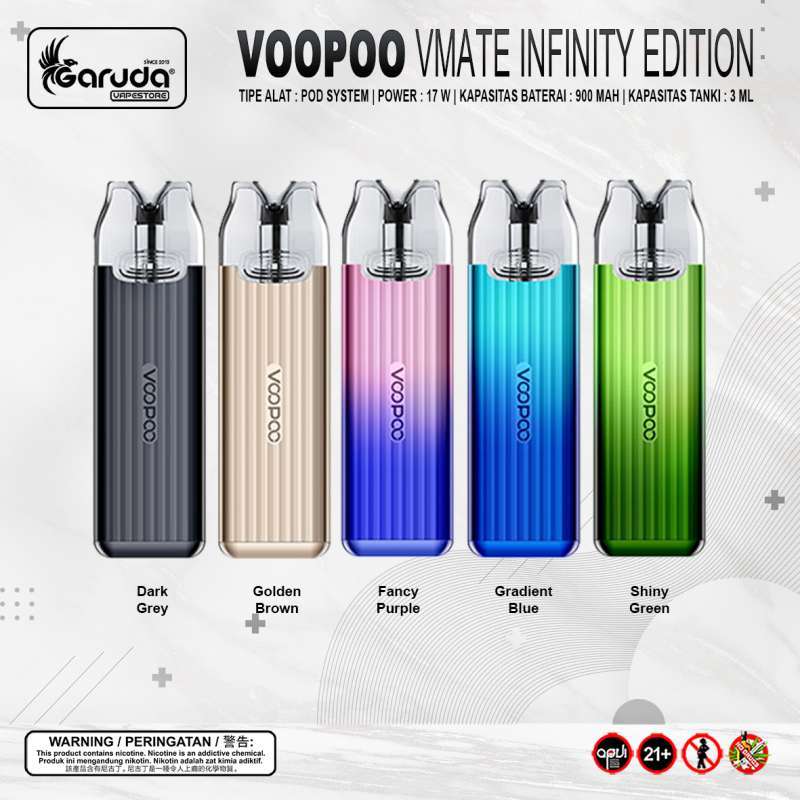 Jual Vmate Infinity Edition Pod By Voopoo 100% Authentic - Golden Brown ...