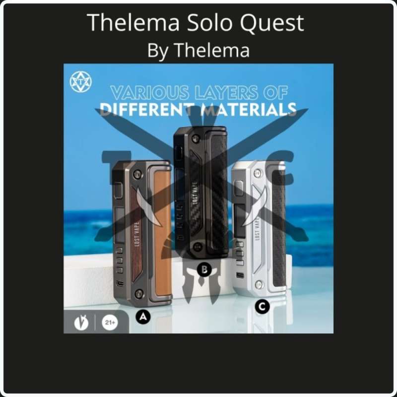 Jual Mod Thelema Quest Solo - Telema Solo 100W Authentic Mod Only ...