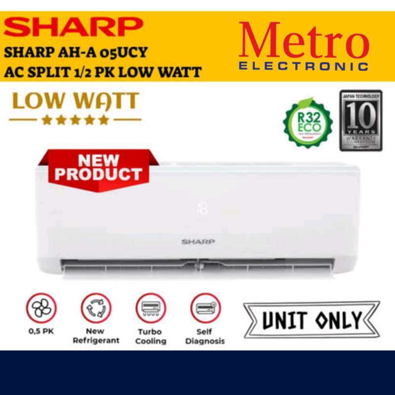 Jual AC SHARP 1/2Pk di Seller Toko metro elektronik - Bago, Kab ...