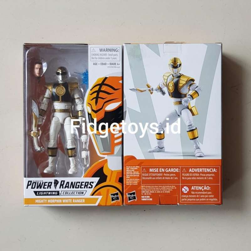 Jual Hasbro Power Rangers Lightning Collection Mighty Morphin White ...