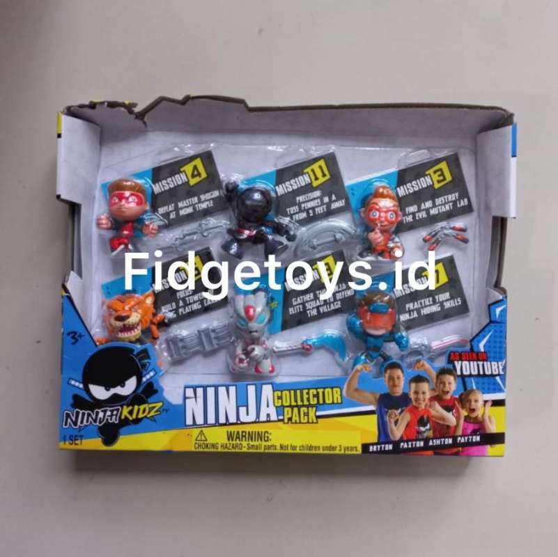 Jual Ninja Kidz TV Series 1 Collector Pack Includes 6 Ninja Action ...