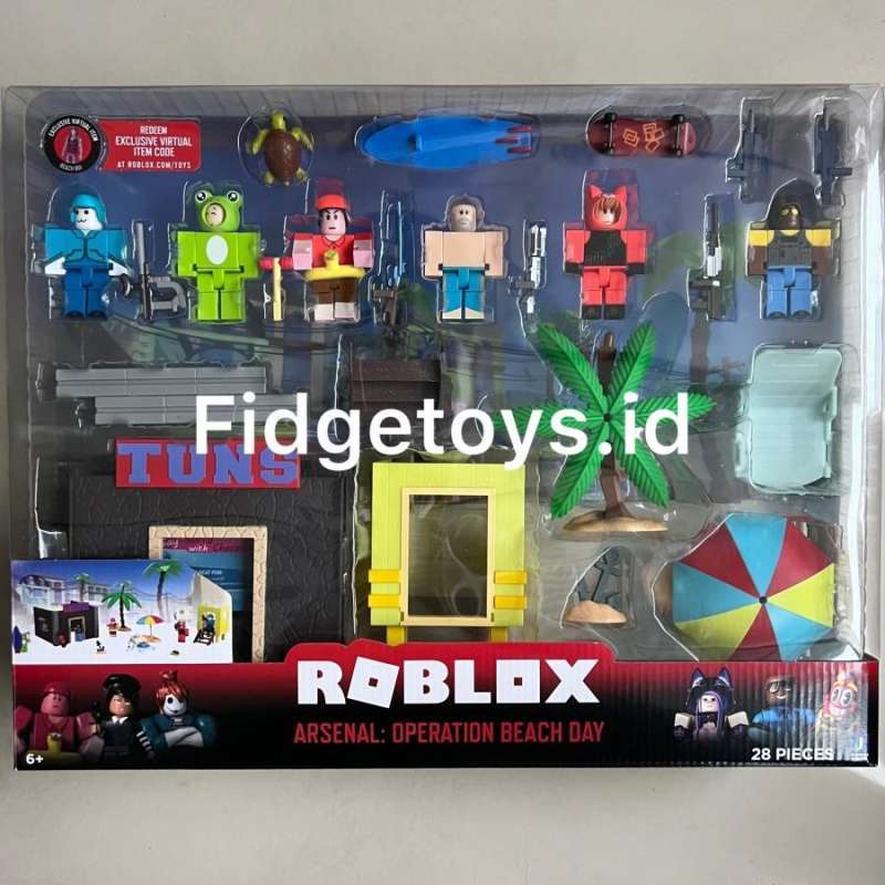 Jual Roblox Action Collection Arsenal : Operation Beach Day Deluxe ...