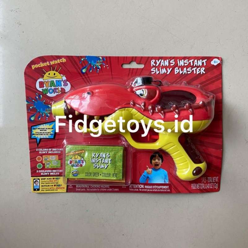 Jual Ryan's World T-Rex Instant Slime Shooting Gun Blaster di Seller ...