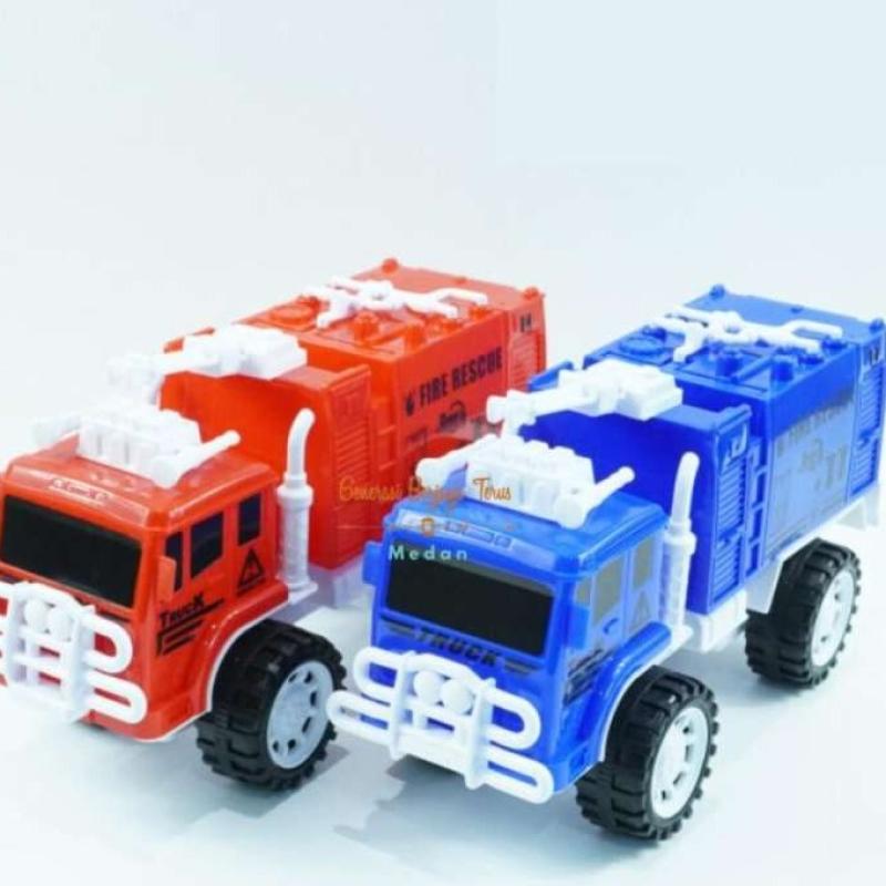 Jual Mainan Anak Mobil Pemadam Kebakaran Plastik Truck Konstruksi AK07 ...