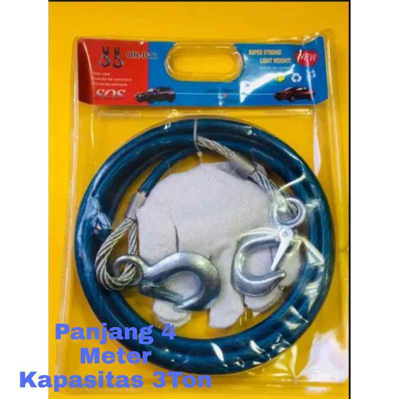 Jual TALI DEREK BAJA SLING / TALI DEREK MOBIL/ TOWING DEREK MOBIL 4 ...