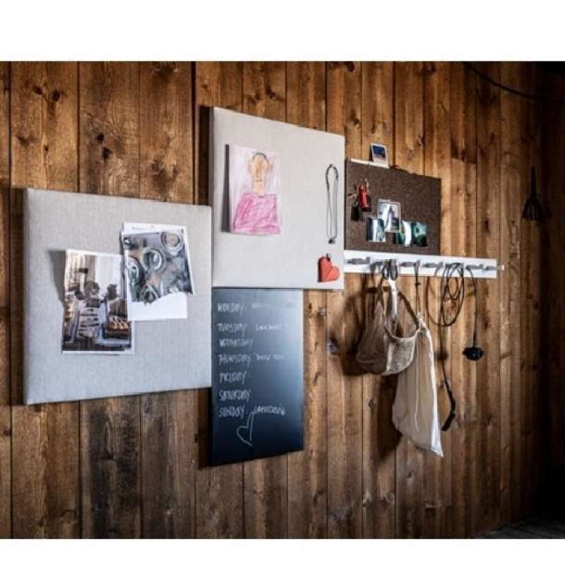 Jual Papan Memo Dinding Tembok dg Pin Serbaguna 60x60cm Original_Krem ...