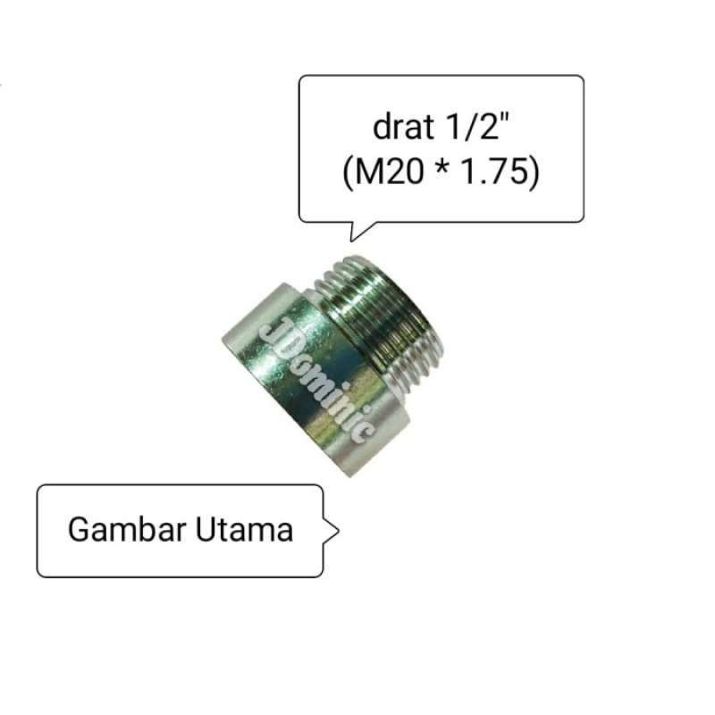 Jual Jual Sambungan pemanjang kran air 1 cm extension keran fitting ...
