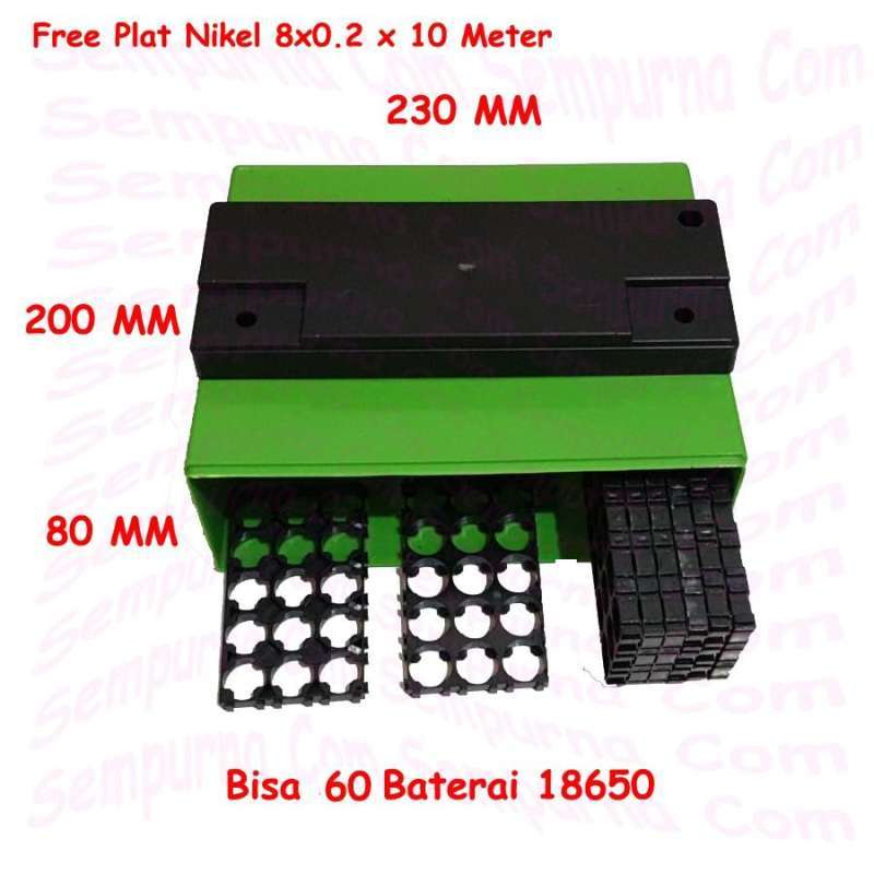 Jual Diy Box Baterai Aki Rakitan Lithium Ion Lion 18650 12v 24v 36v 48v ...