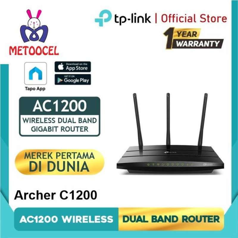 Jual TP-LINK Archer C1200 AC1200 Wireless Dual Band Gigabit Router di ...