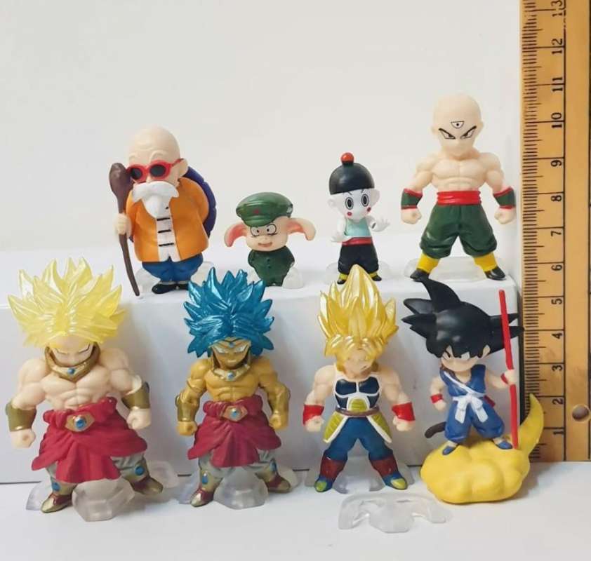 Jual Action Figure Dragon Ball Chibi Set Isi 8 di Seller antique mise ...