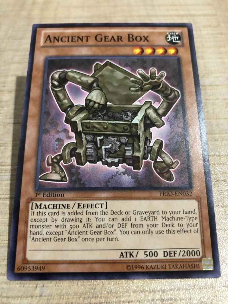 Jual Kartu Yugioh Original Ancient Gear Box Di Seller Antique Mise ...
