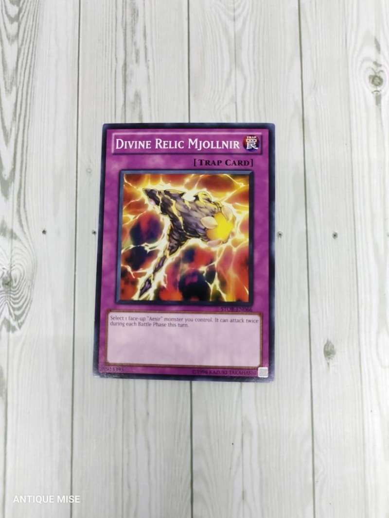 Jual Kartu Yugioh Original Divine Relic Mjollnir di Seller antique mise ...