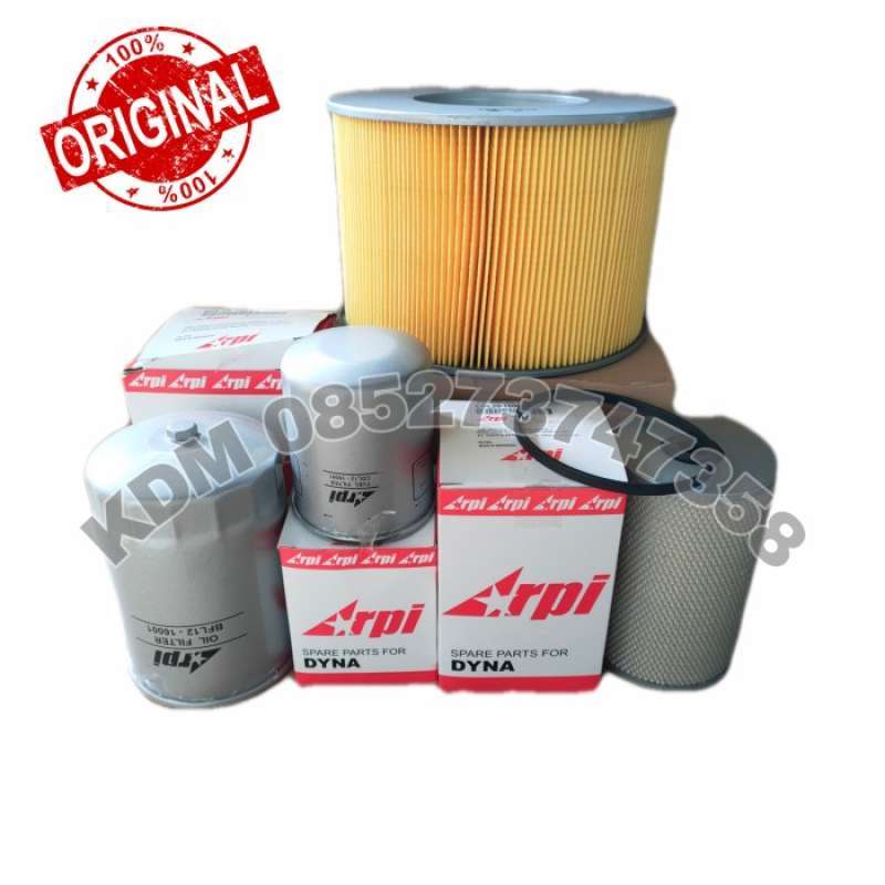 Promo FILTER SET ATAU FILTER KOMPLIT TOYOTA DYNA HINO DUTRO 110 125 130 ...
