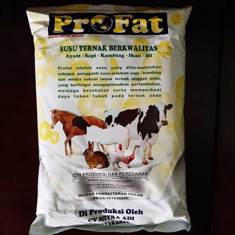 Jual PROFAT Susu Pengganti Induk 1Kg Hewan Ternak Kambing Domba Sapi ...