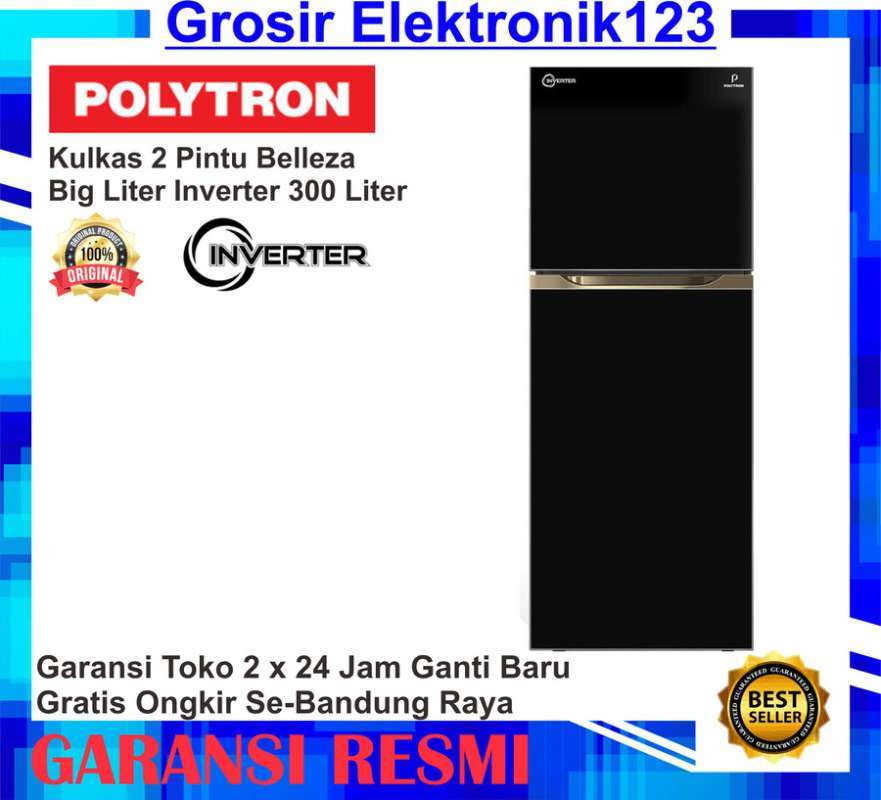 Jual Kulkas Polytron Belleza Inverter 491 Original, Murah & Diskon ...