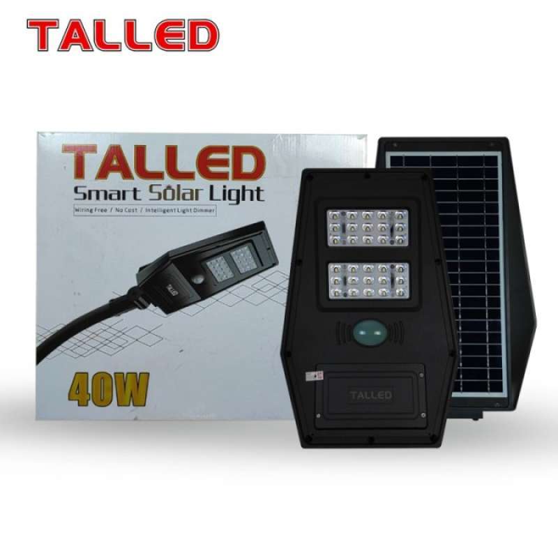 Promo Lampu Jalan Led 40w All In One Tenaga Surya Solar Panel Talled ...