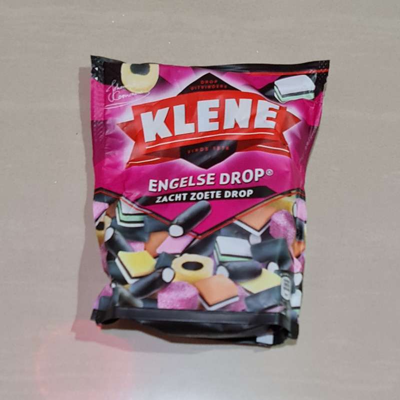 Jual Permen Klene Engelse Drop Zacht Zoete Drop 312 Gram Di Seller ...