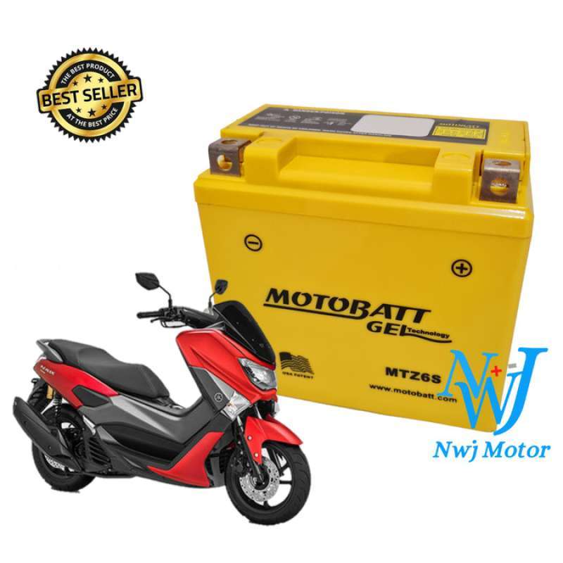Promo AKI MOTOR YAMAHA NMAX 150 MOTOBATT MTZ6S Diskon 6% di Seller ...