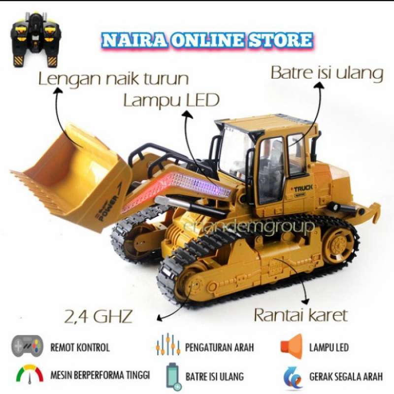 Promo Mainan Mobil Remote Control Ukuran Besar Alat Berat Kontruksi ...